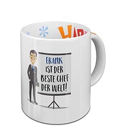 Bester Chef Tasse | Beste Chefin Tasse gestalten